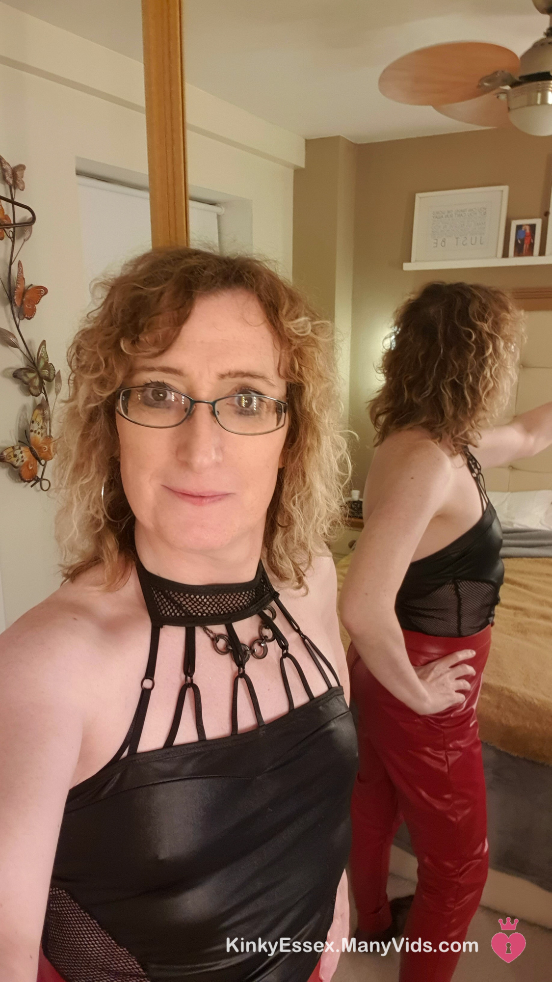 Black And Red Shiny Pvc Fetish With Black Heel Ankle Boots 13 Pics Xhamster
